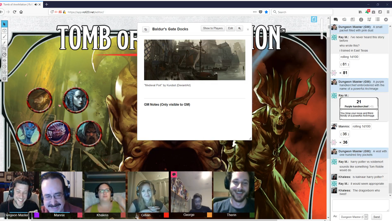 Tomb of Annihilation Session 1 Recap – RogueWatson