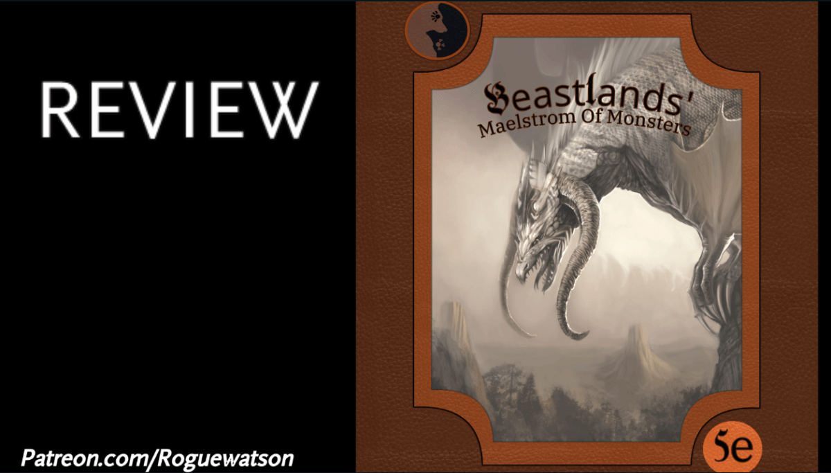 Tabletop Review – Beastlands’ Maelstrom of Monsters – RogueWatson