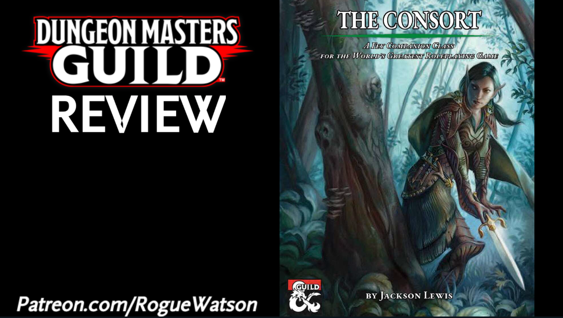 DMs Guild Review – The Consort – RogueWatson