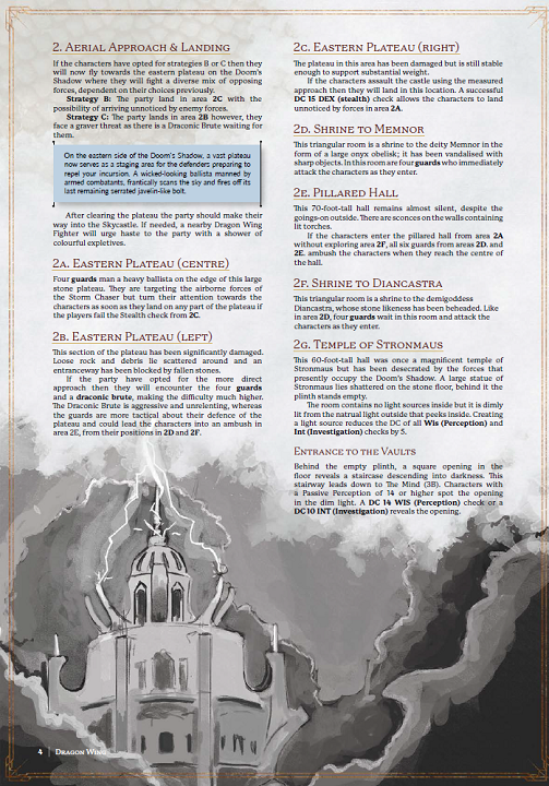 DMs Guild Review – Dragon Wing – RogueWatson