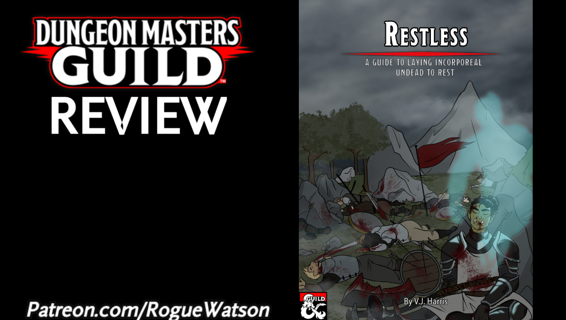 DMs Guild Review – Restless: A Guide to Laying Incorporeal Undead to ...