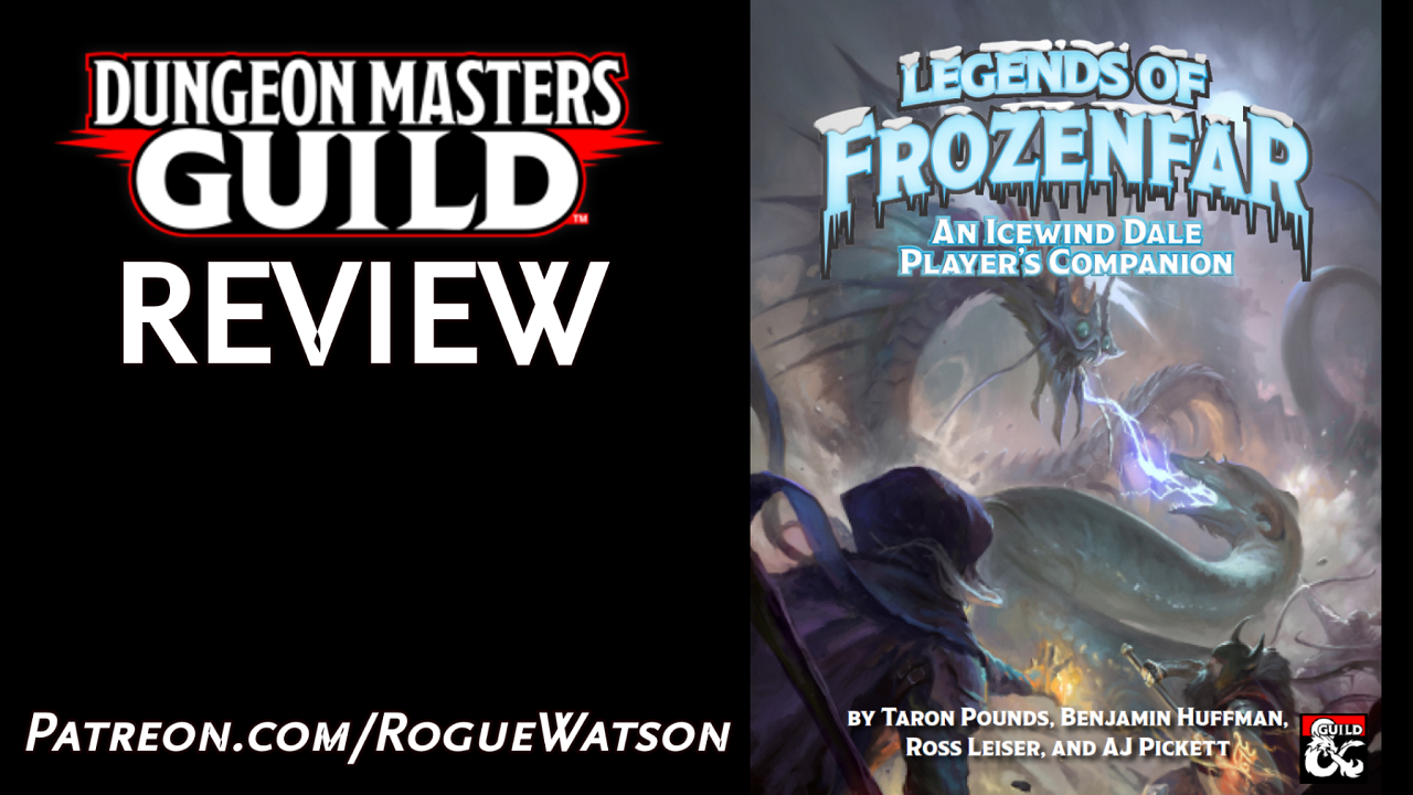 DMs Guild Review – Legends of Frozenfar: An Icewind Dale Player’s ...