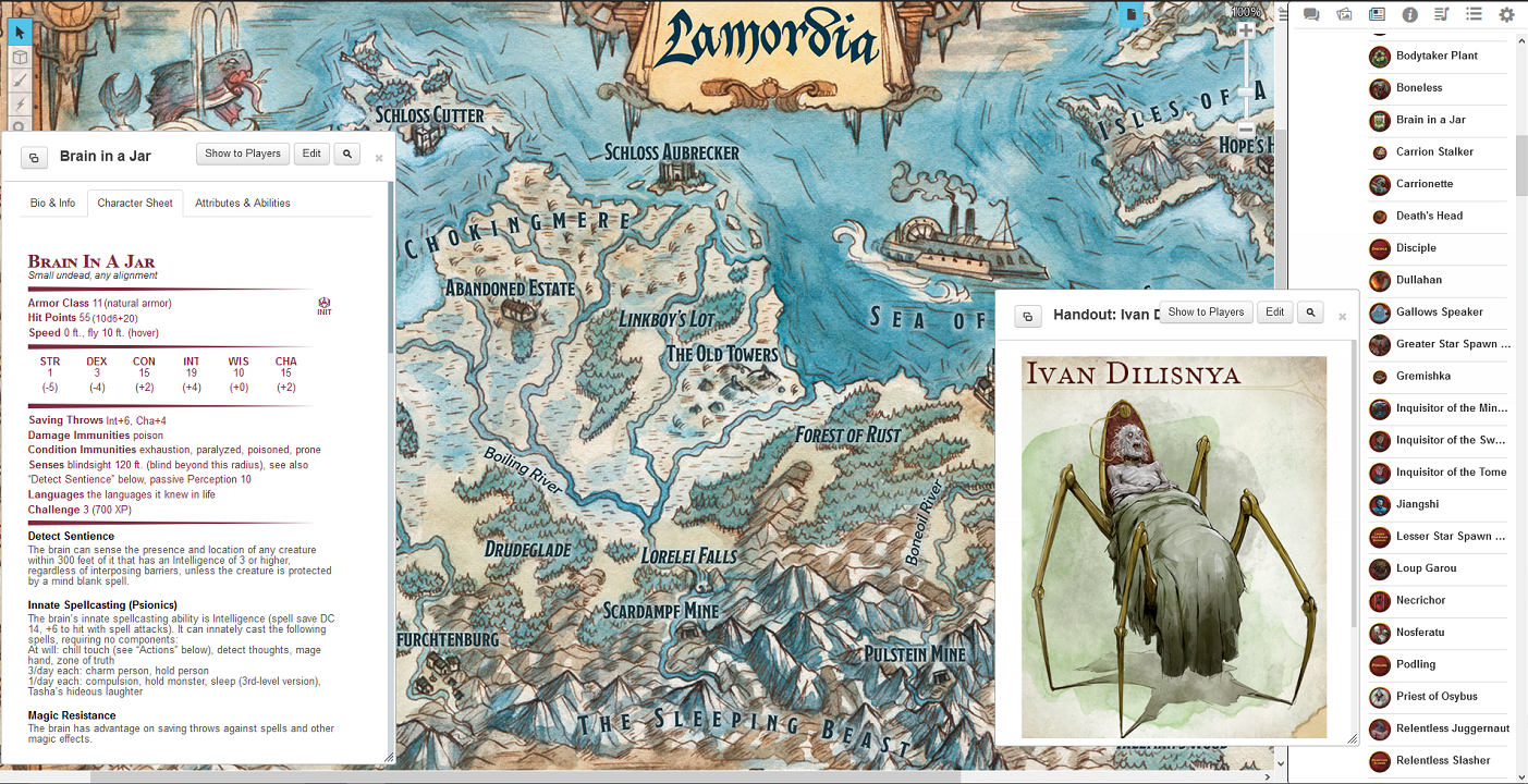 Roll20 Review – Van Richten’s Guide to Ravenloft – RogueWatson