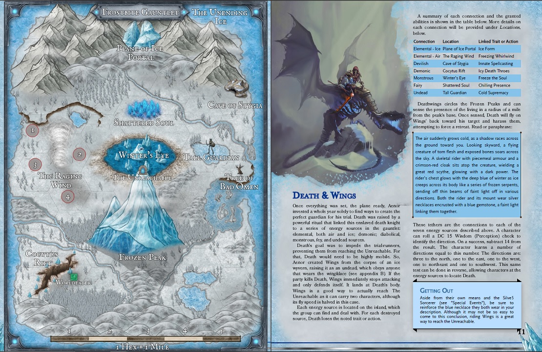 DMs Guild Review – The Great Trial: Frostbite – RogueWatson