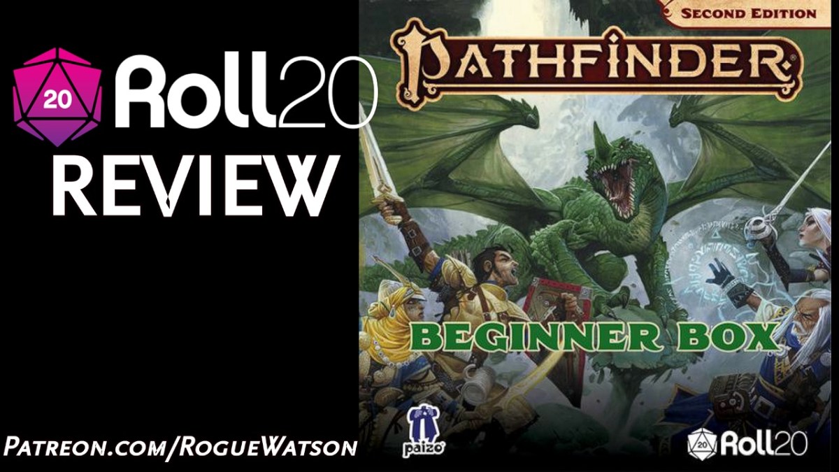 Roll20 Review – Pathfinder Second Edition Beginner Box – RogueWatson