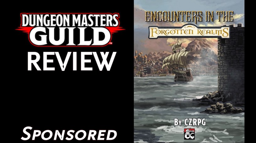 DMs Guild Review – Encounters in the Forgotten Realms – RogueWatson