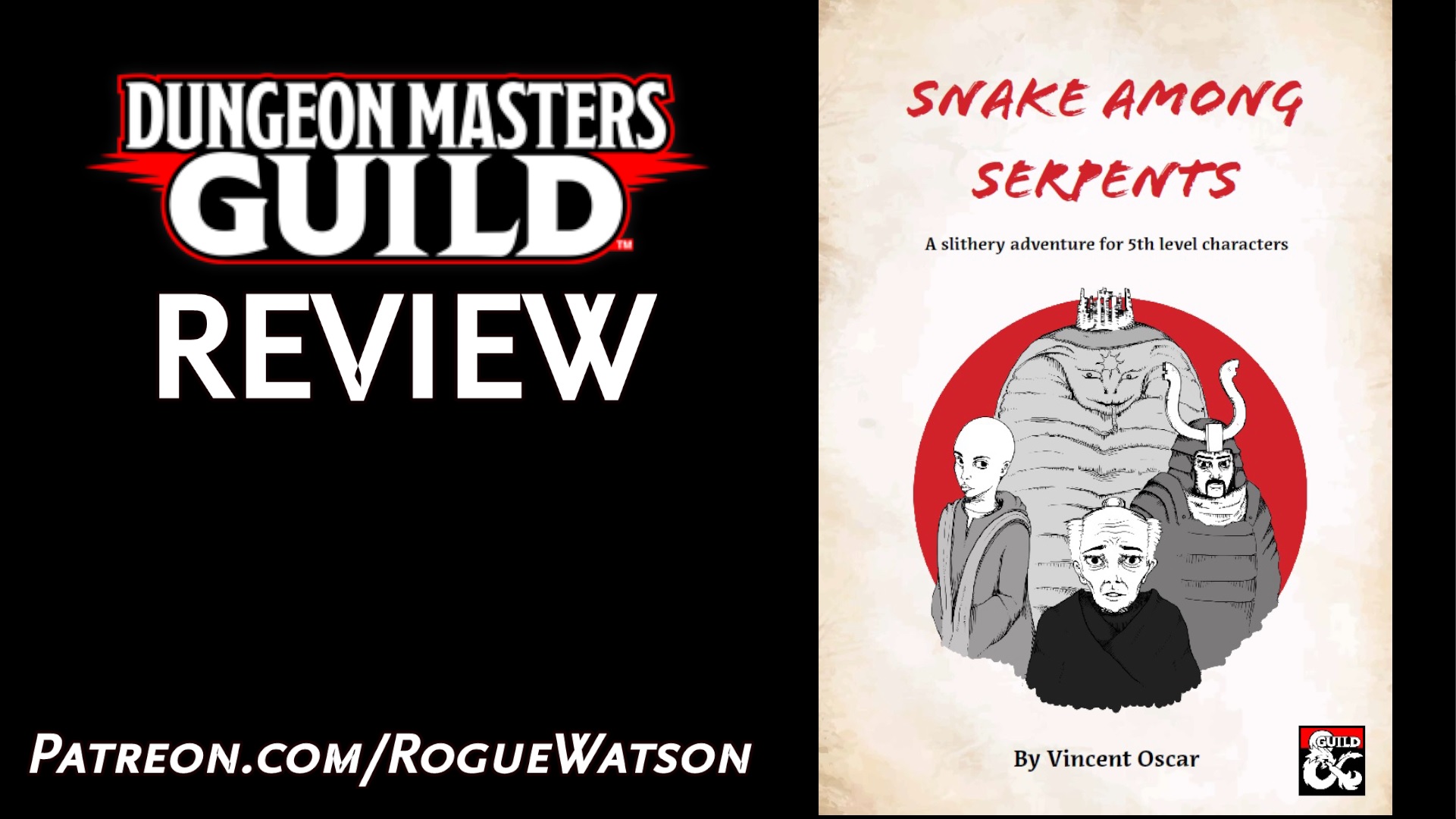 DMs Guild Review – Snake Among Serpents – RogueWatson