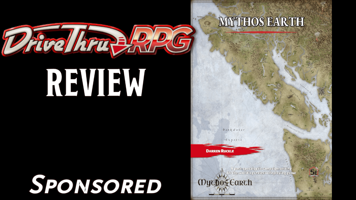 DriveThruRPG Review – Mythos Earth – RogueWatson