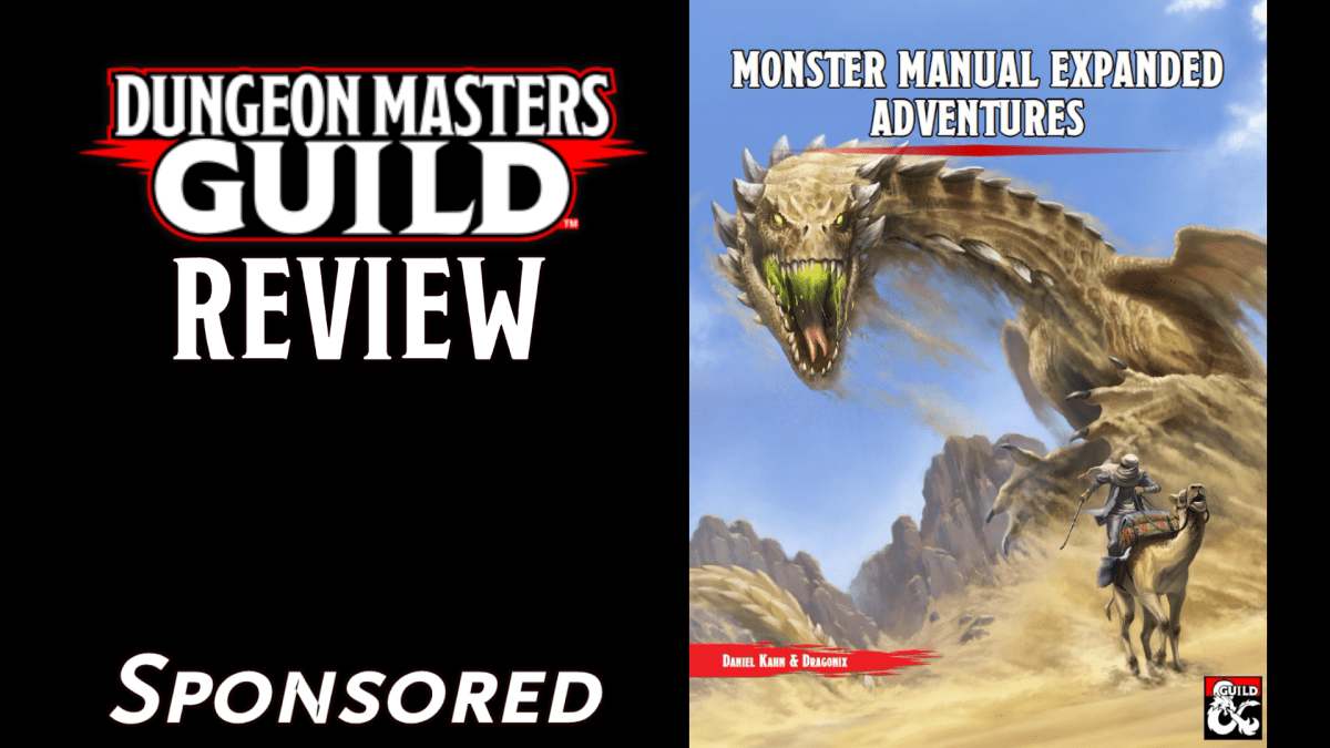 DMs Guild Review – Monster Manual Expanded Adventures – RogueWatson