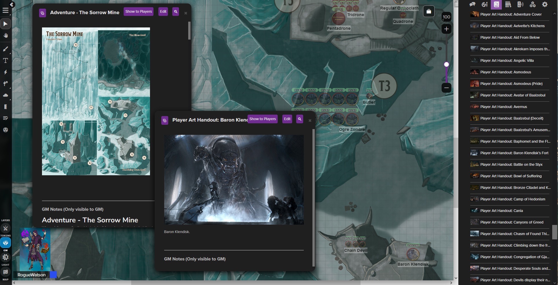Roll20 Review – Chains of Asmodeus – RogueWatson