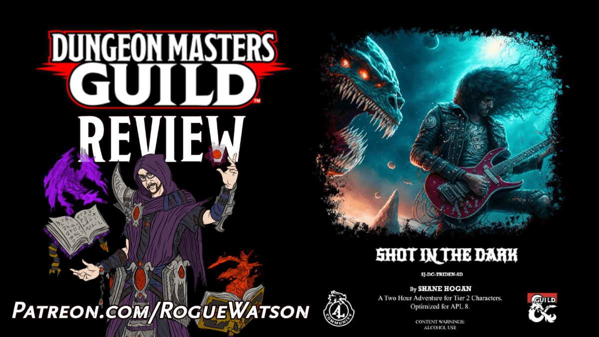 DMs Guild Review – Shot in the Dark – RogueWatson