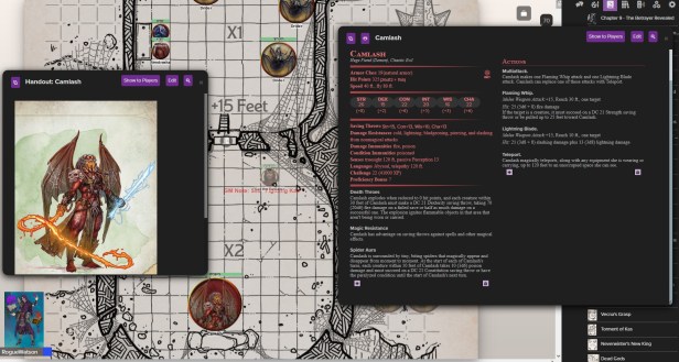 Roll20 Review – Vecna: Eve of Ruin – RogueWatson