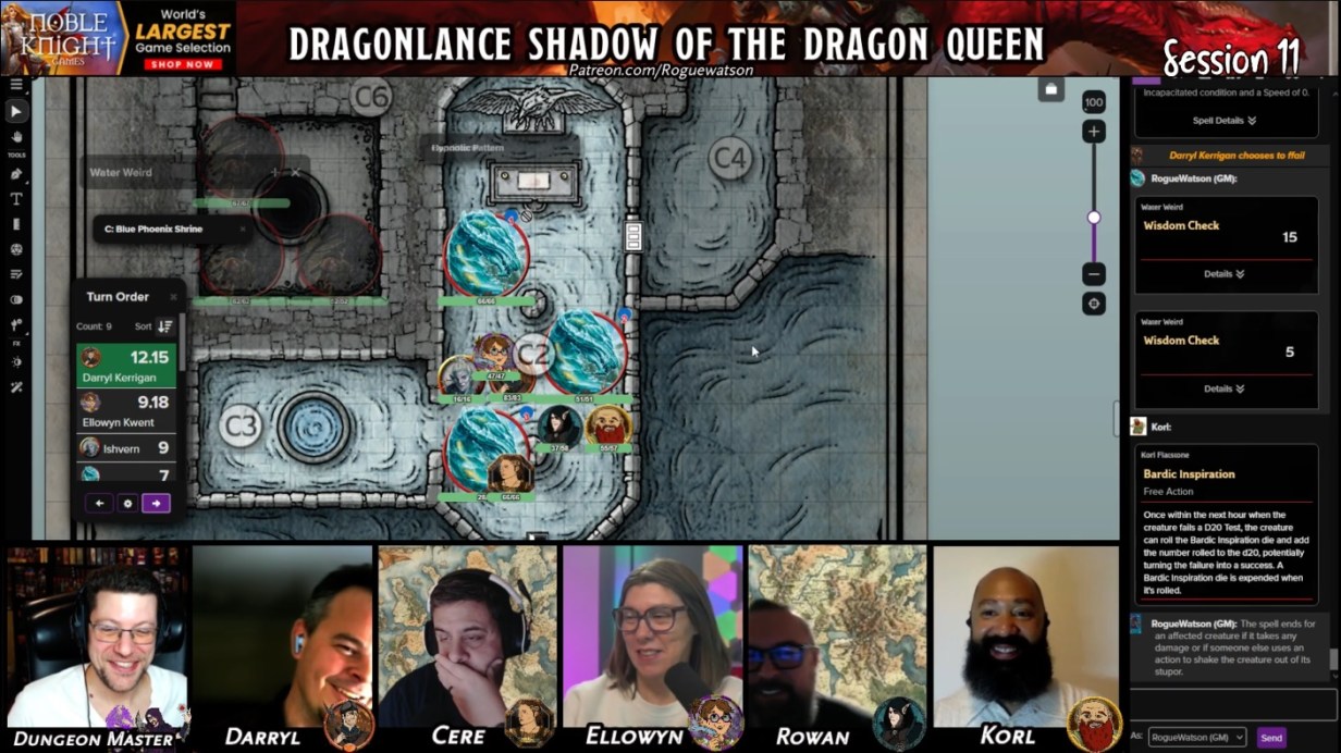 Dragonlance: Shadow of the Dragon Queen Session 11 — Blue Phoenix ...